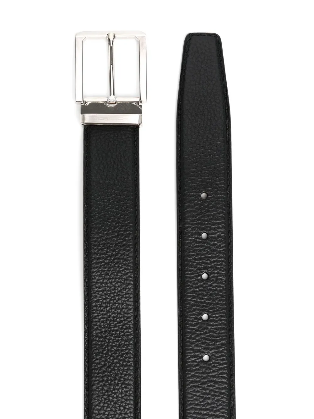 Moreschi Sanremo pebbled leather belt | Smart Closet