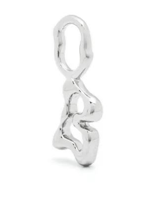 Maria Black Fluent Letter B Pendant | Silver | FARFETCH TR