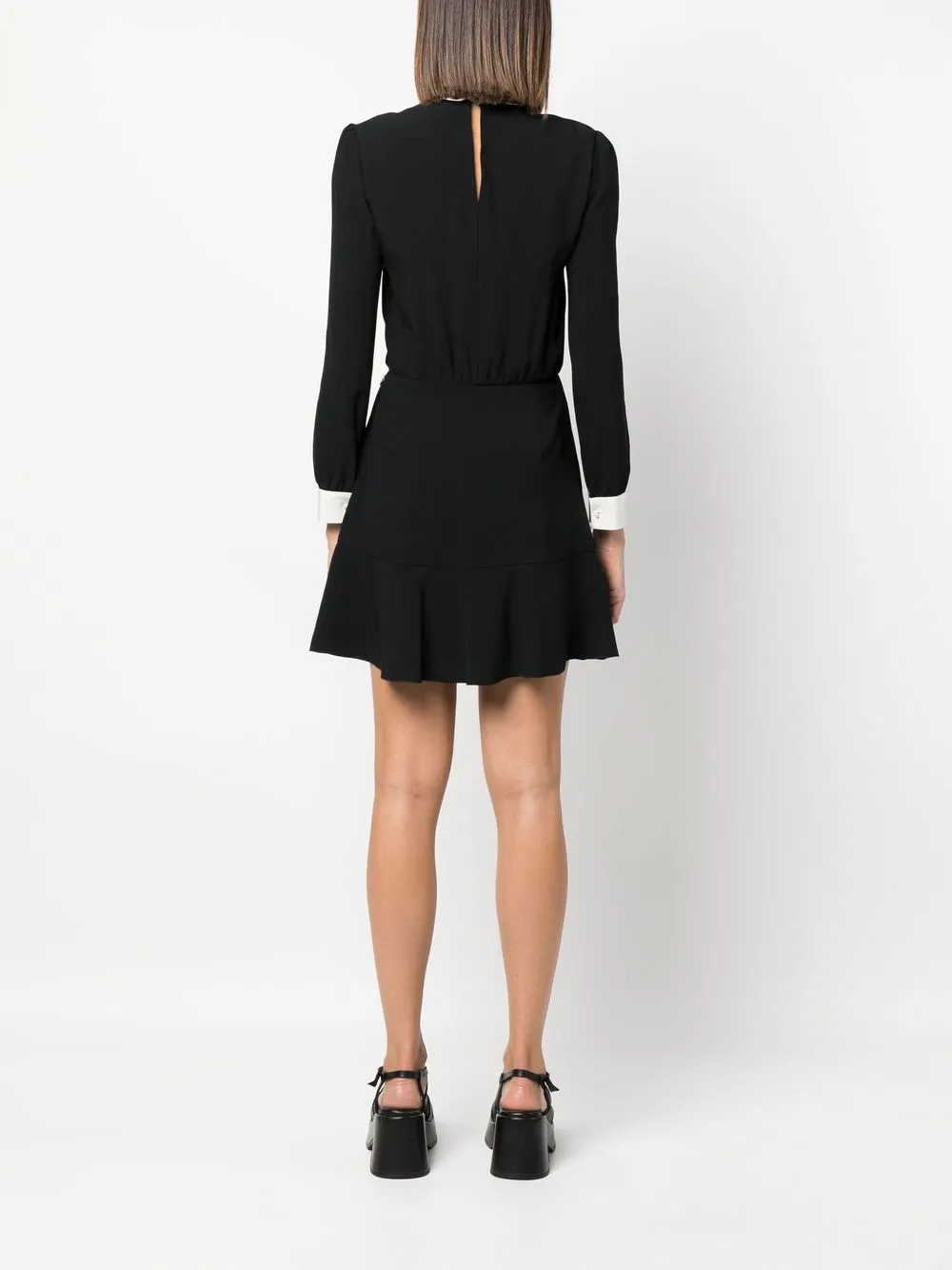 Red Valentino Bow Detail Mini Dress Farfetch