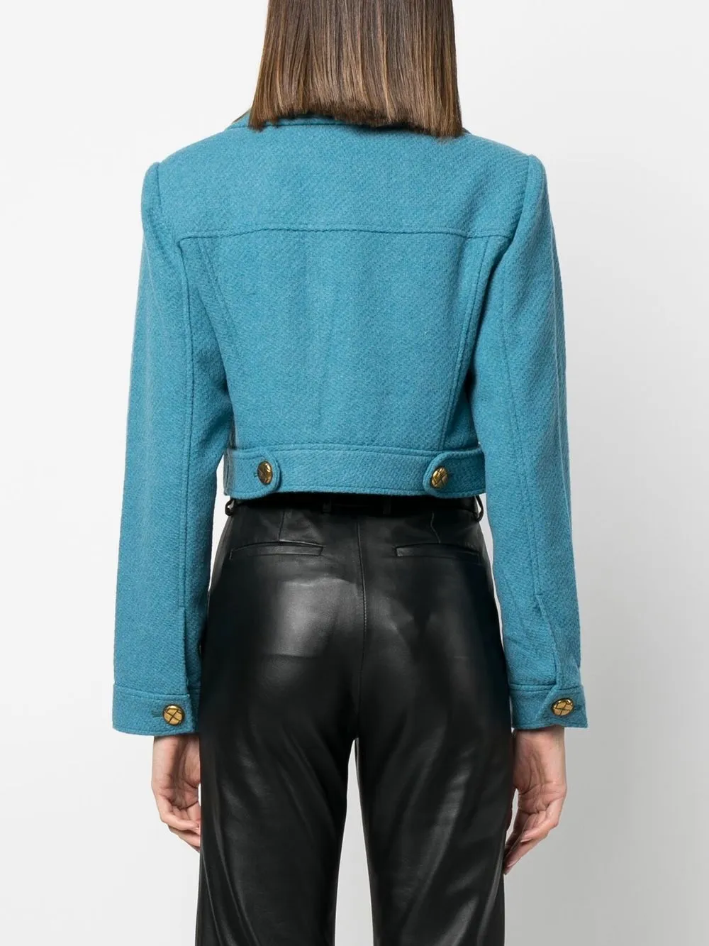 Gestuz cropped single-breasted jacket | Smart Closet