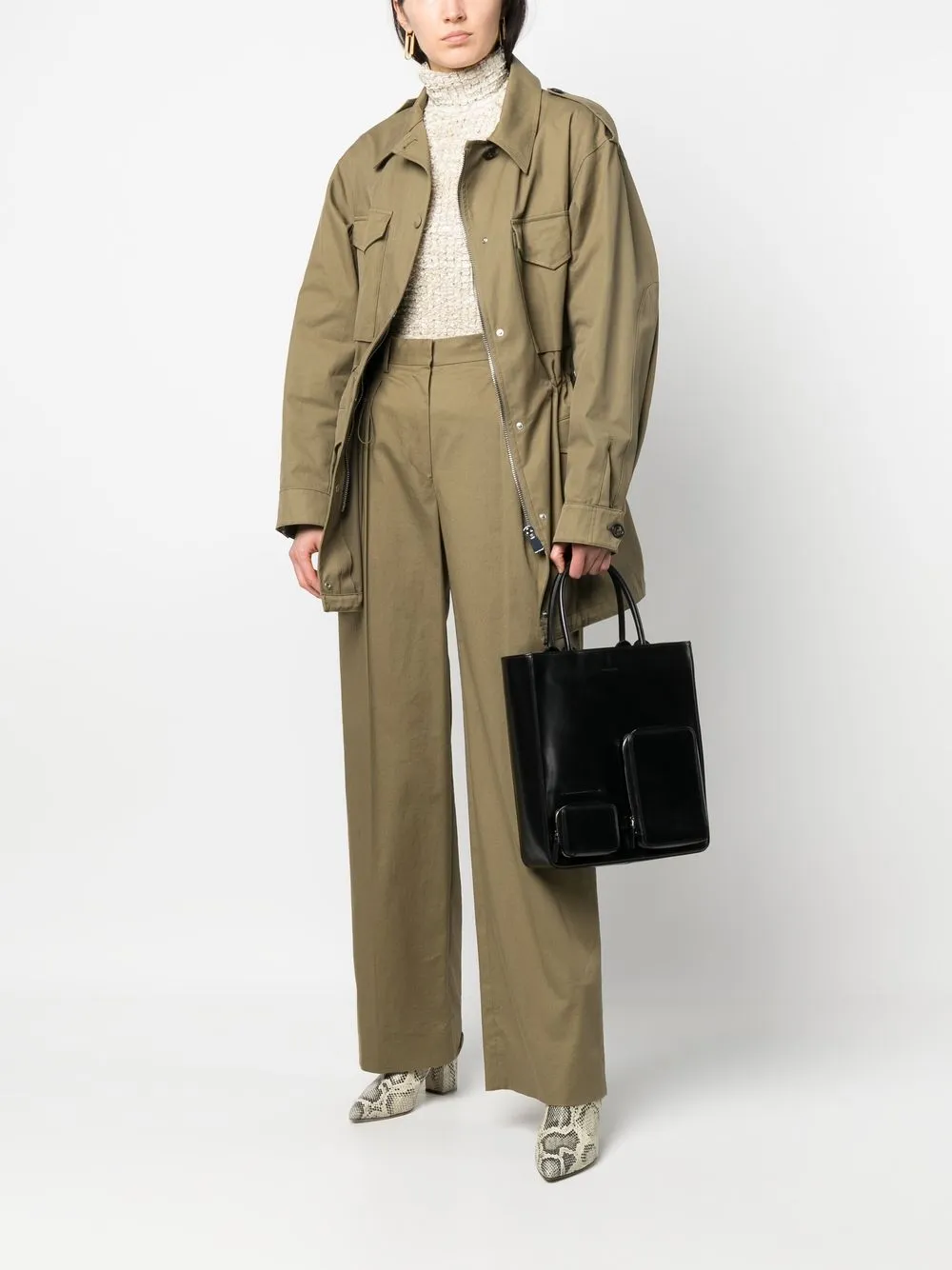 Low Classic zip-pocket Tote Bag - Farfetch