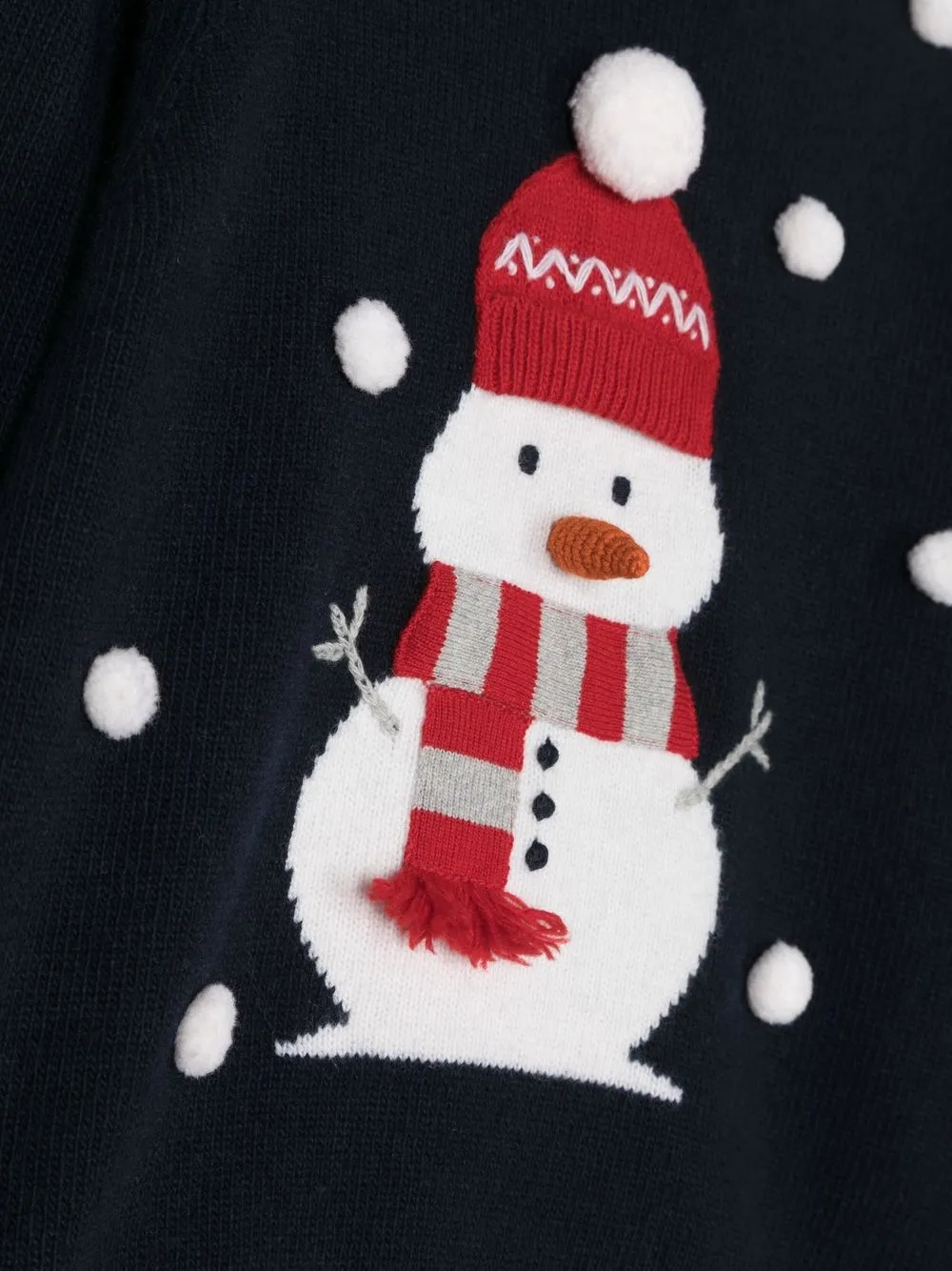 Il Gufo snowman-knit Jumper | Blue | FARFETCH UK