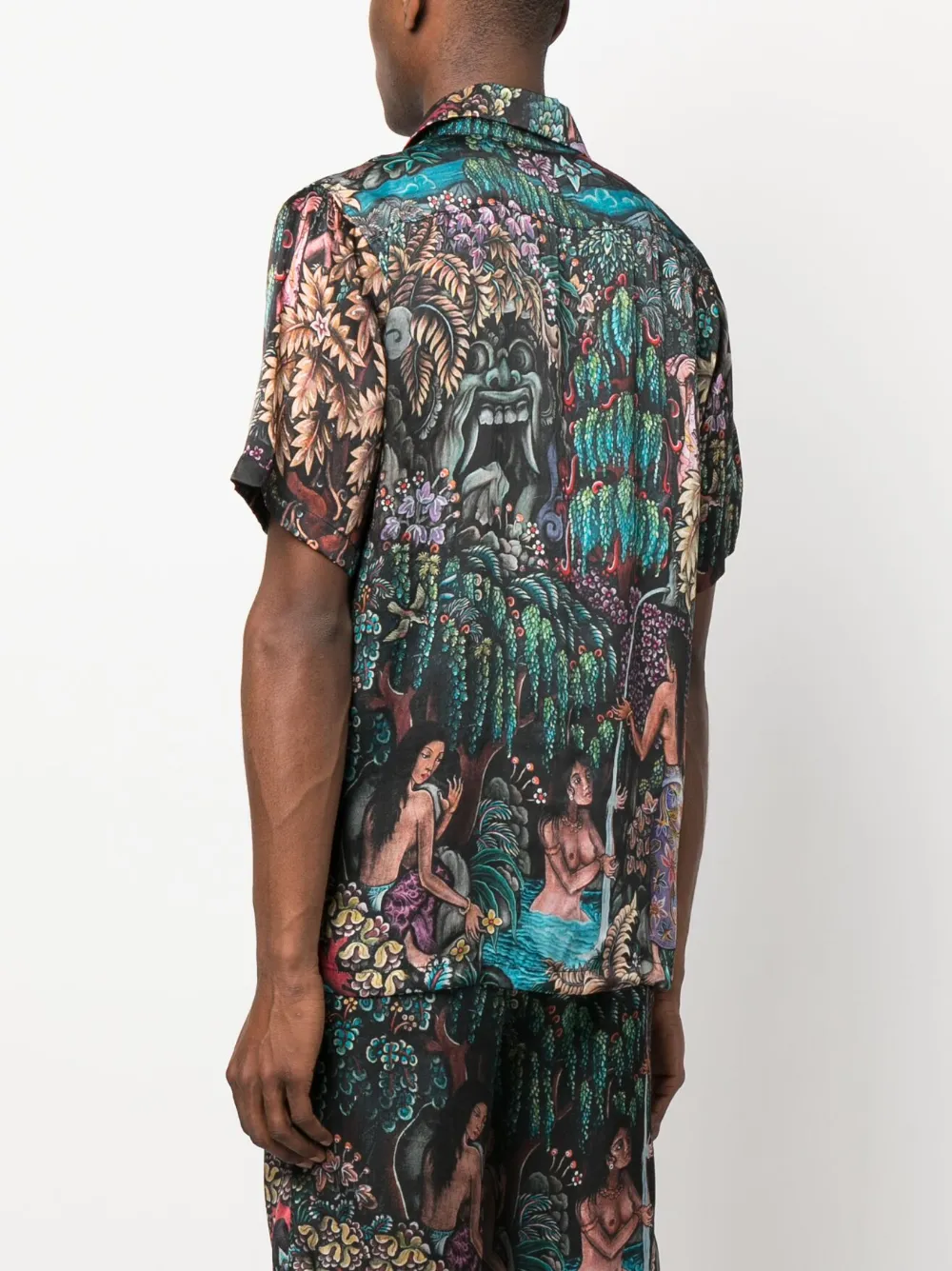 Endless Joy Goa Gajah Silk Shirt - Farfetch