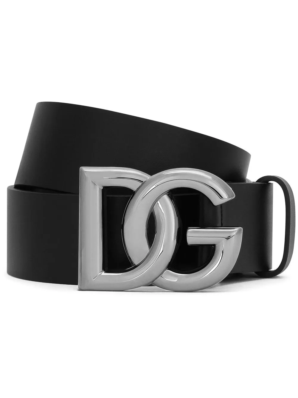 Dolce Gabbana DG logo Leather Belt Farfetch