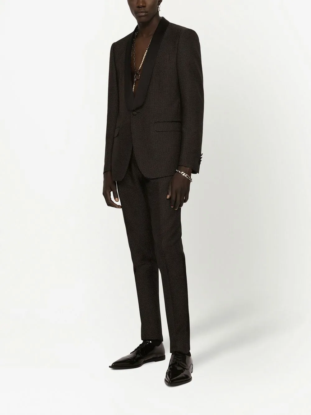 Dolce & Gabbana Martini-fit Tuxedo Suit | Black | FARFETCH
