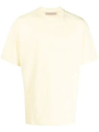 FEAR OF GOD ESSENTIALS Cotton short-sleeve T-shirt | Yellow | FARFETCH AU