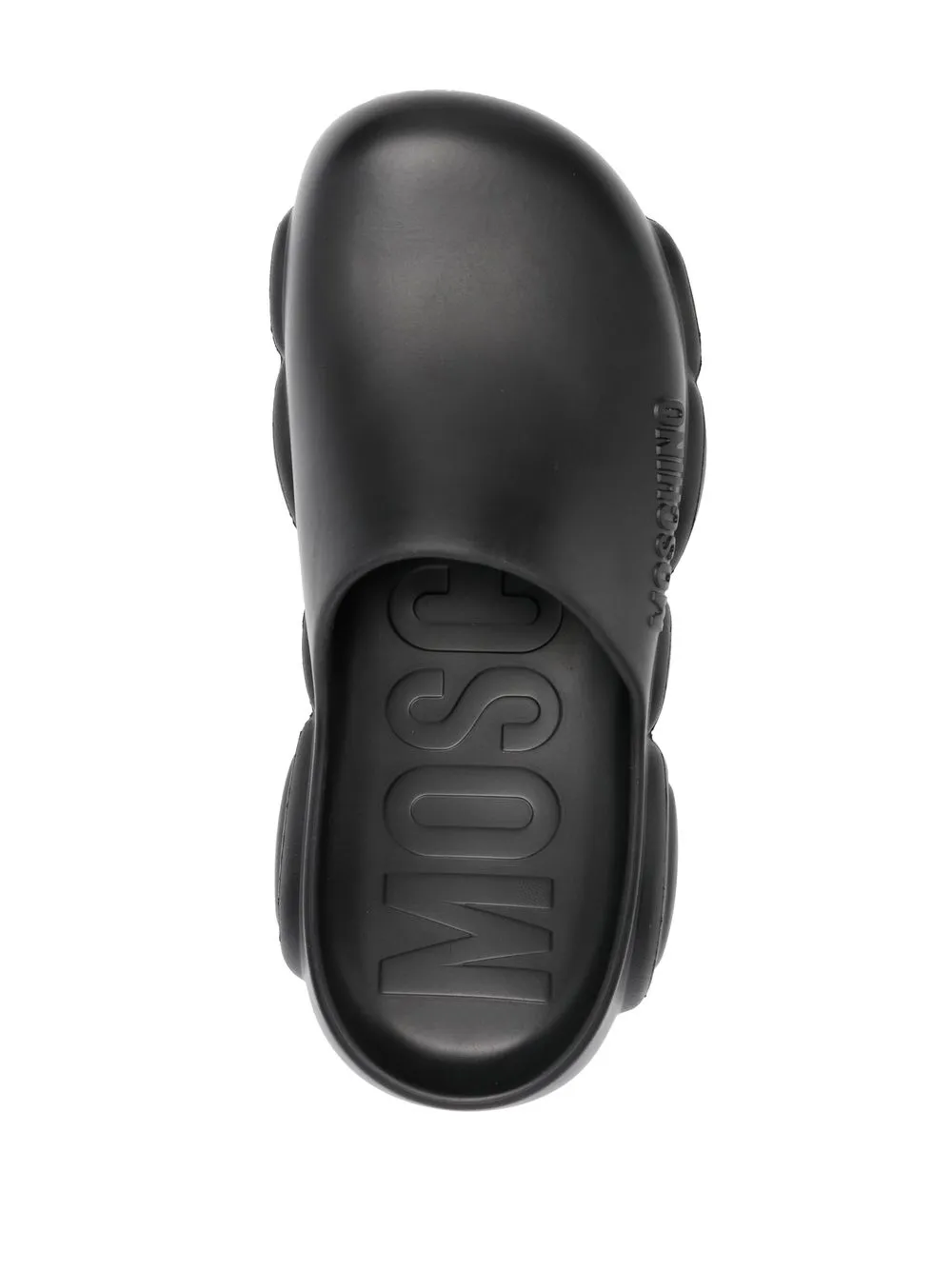 Moschino round-toe chunky-sole Slides - Farfetch