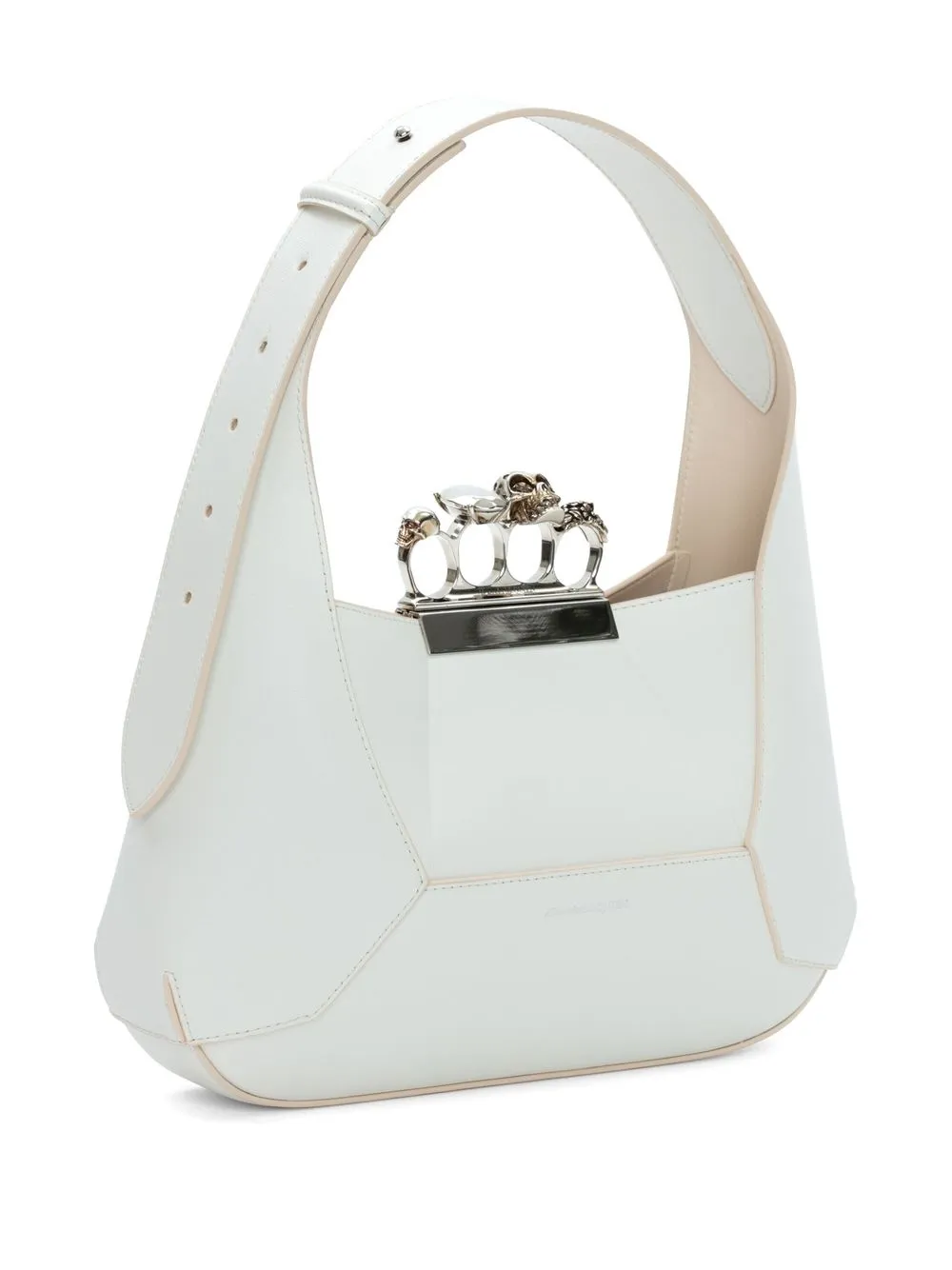Alexander McQueen Jewelled Hobo Leather Tote Bag - Farfetch
