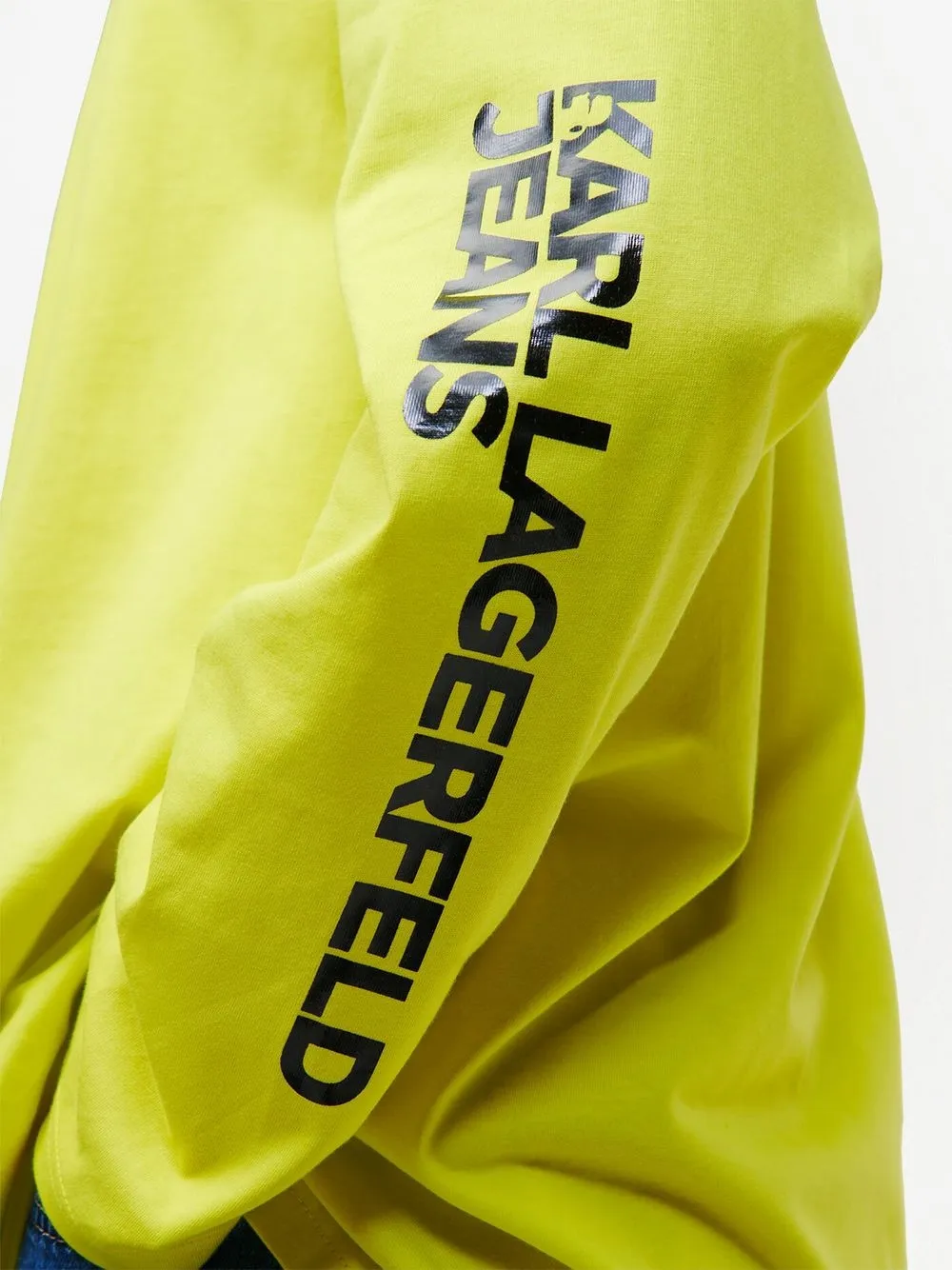 Karl Lagerfeld Jeans Playera Manga Larga Con Logo Estampado - Farfetch