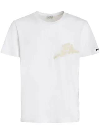 ETRO Pegaso パッチ Tシャツ | ホワイト | FARFETCH JP