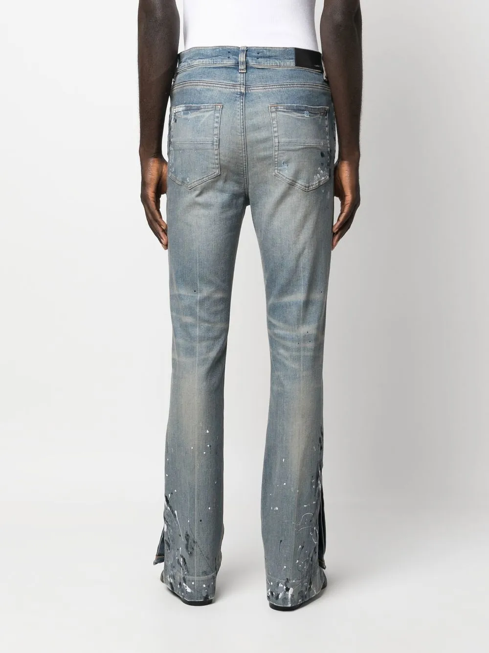 AMIRI paint-splatter Detail Jeans - Farfetch
