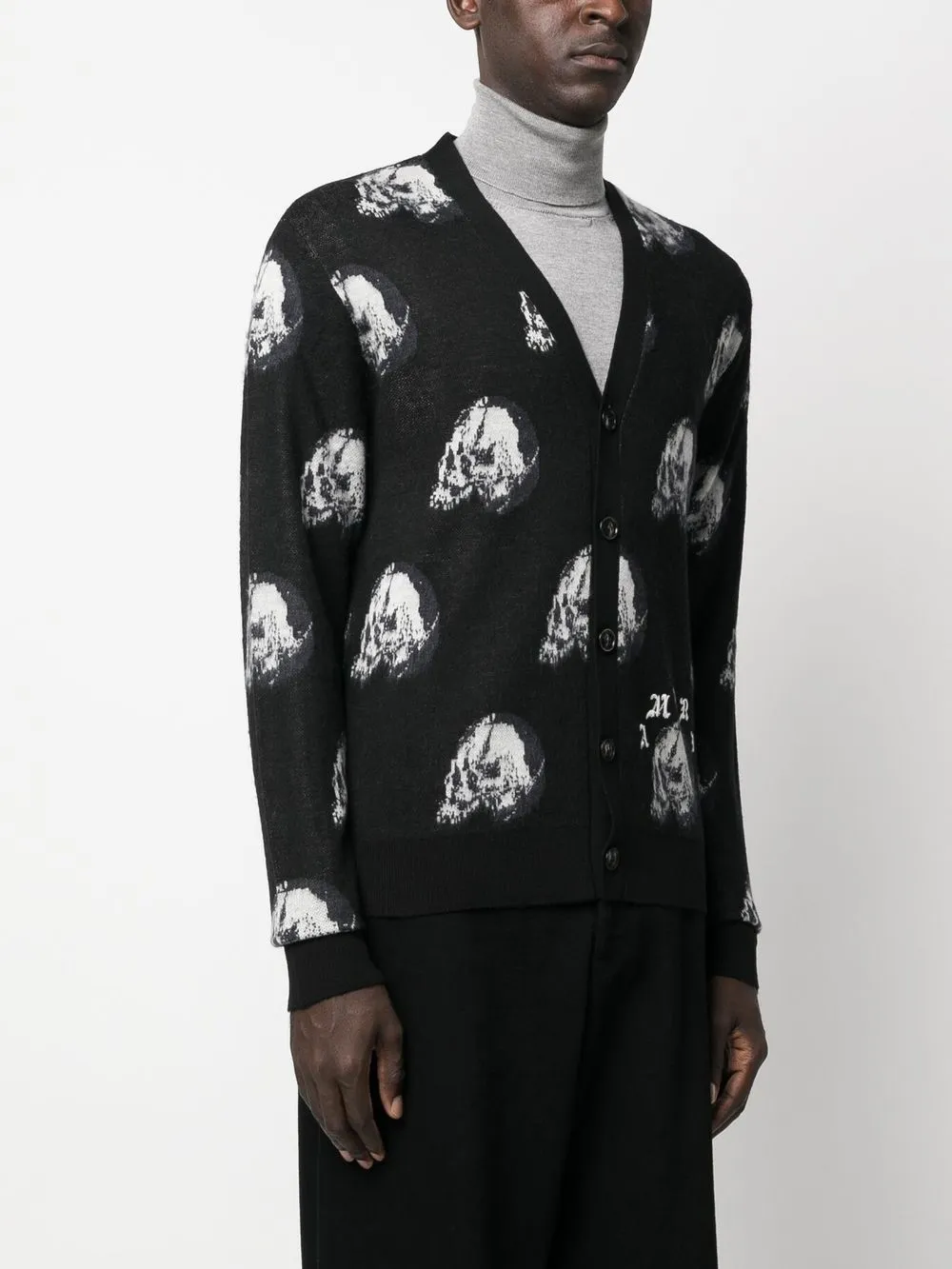 AMIRI Wea Lang Skull Cardigan - Farfetch