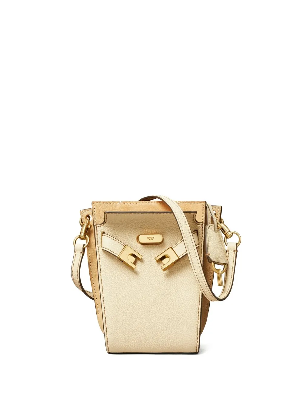 Tory Burch Lee Radziwill pebbled-leather Bucket Bag - Farfetch