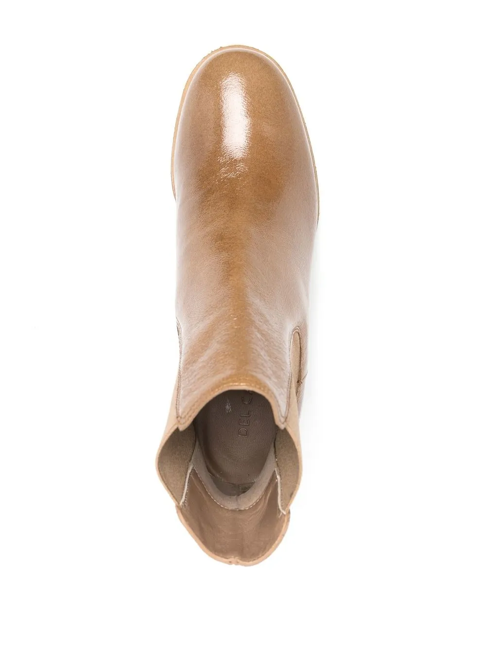 Del Carlo 60mm patent leather ankle boots | Smart Closet