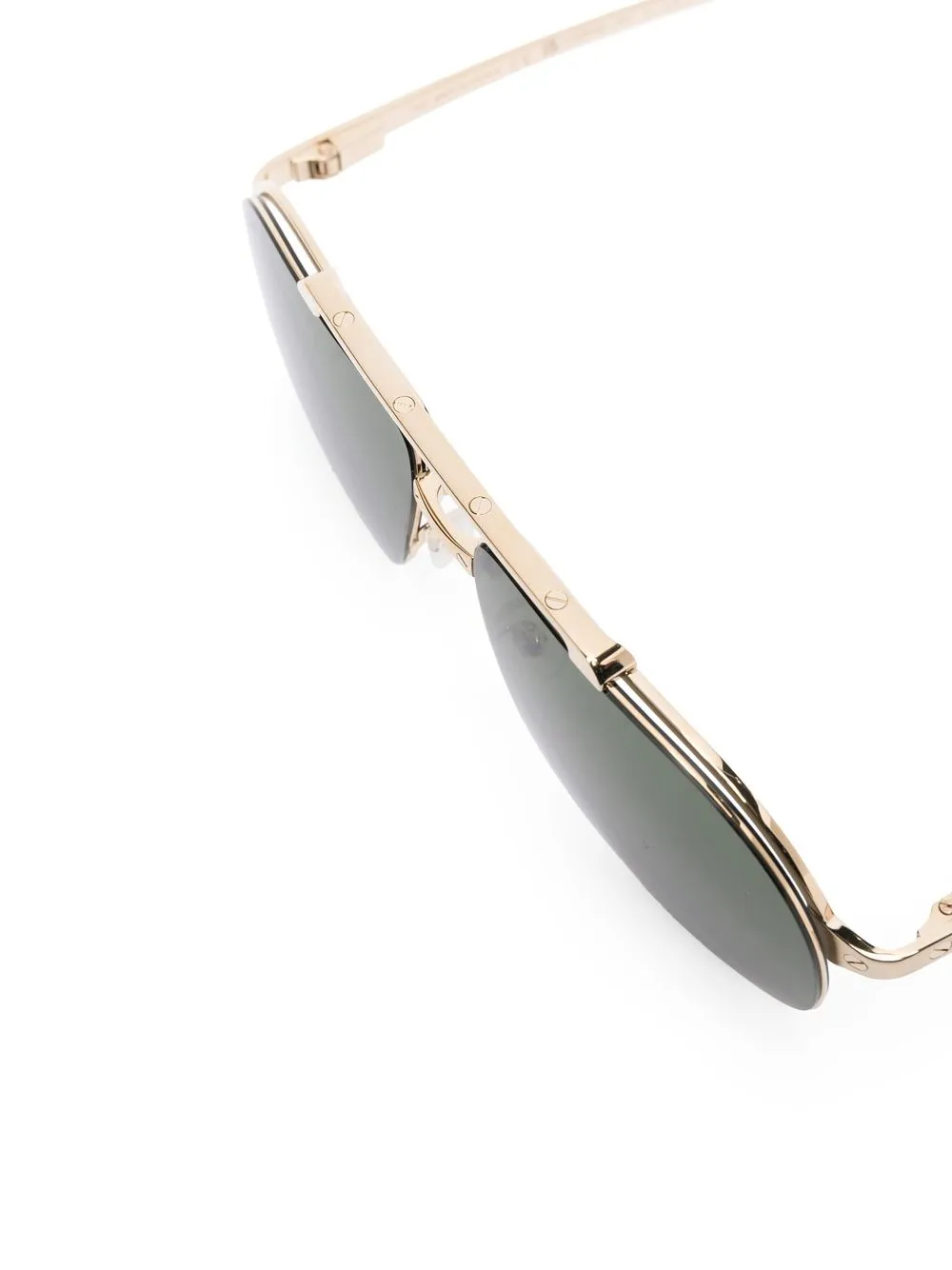 Cartier Eyewear Lentes De Sol Con Doble Puente | Dorado | FARFETCH MX