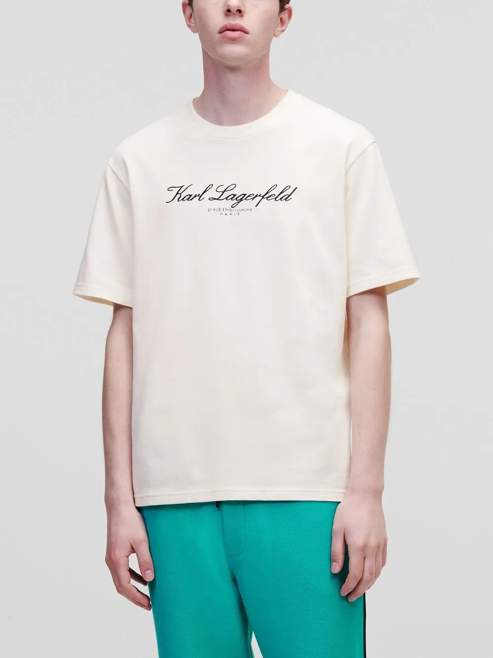 Karl Lagerfeld Hotel Karl Organic Cotton T Shirt Farfetch