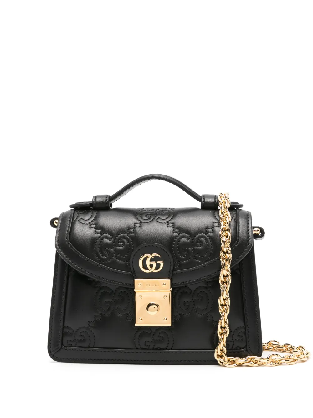 Gucci Small GG Matelassé Shoulder Bag - Farfetch