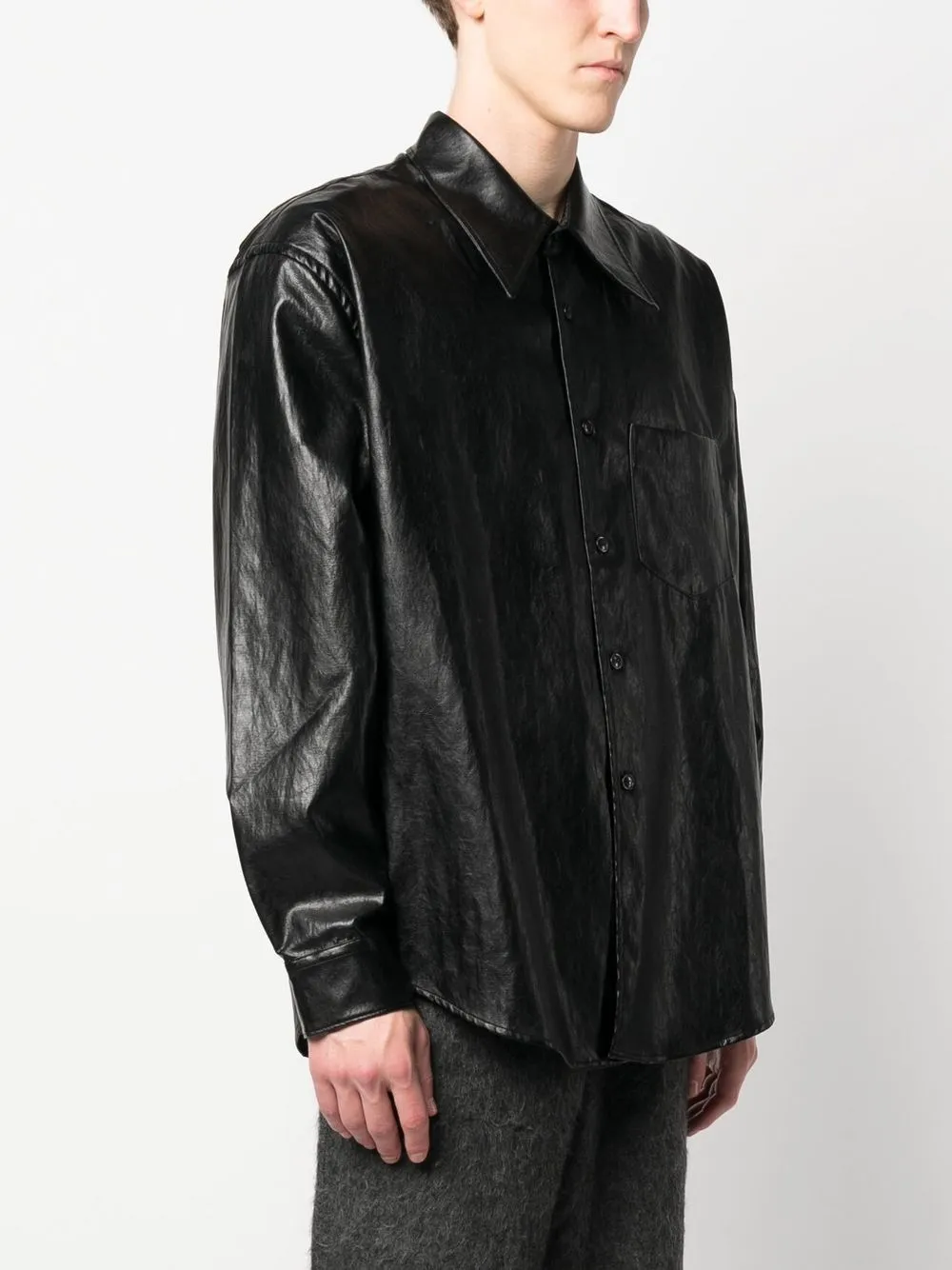 OUR LEGACY Hemd Aus Faux-Leder - Farfetch