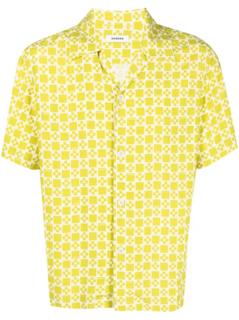 SANDRO Shirts for Men | Shop Now on FARFETCH