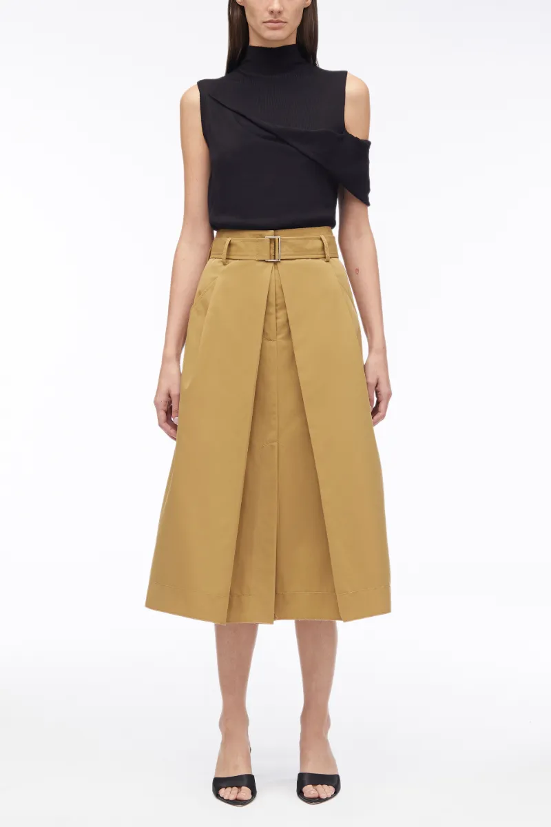 Chino Pleated Midi Skirt In Brown On Sale Up To 50 Off 3 1 Phillip Lim Chino Pleated Midi Skirt In Brown On Sale Up To 50 Off 3 1 Phillip Lim