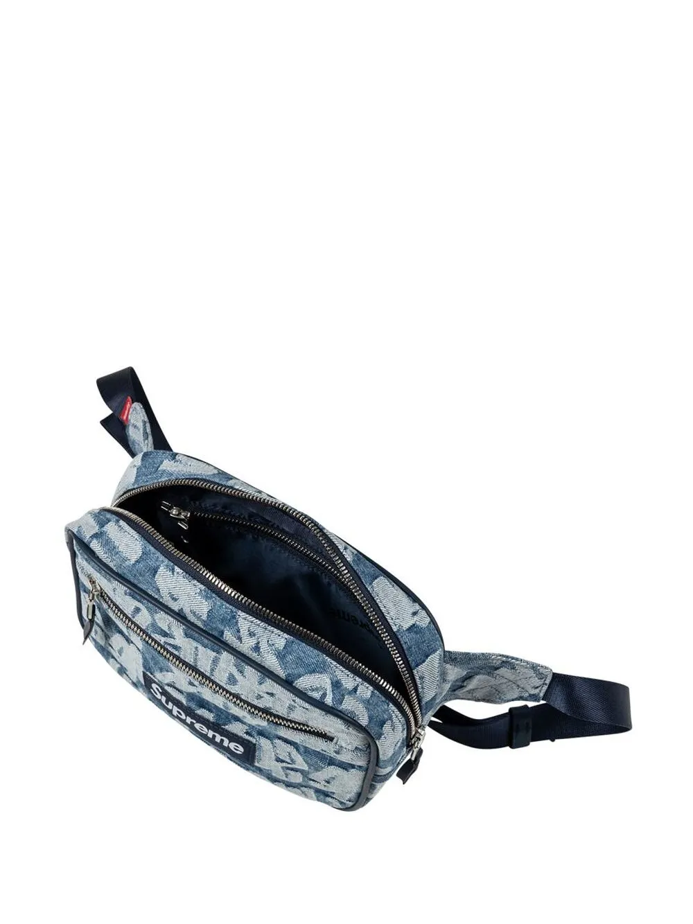 Supreme Fat Tip Jacquard Waist Bag | Blue | FARFETCH