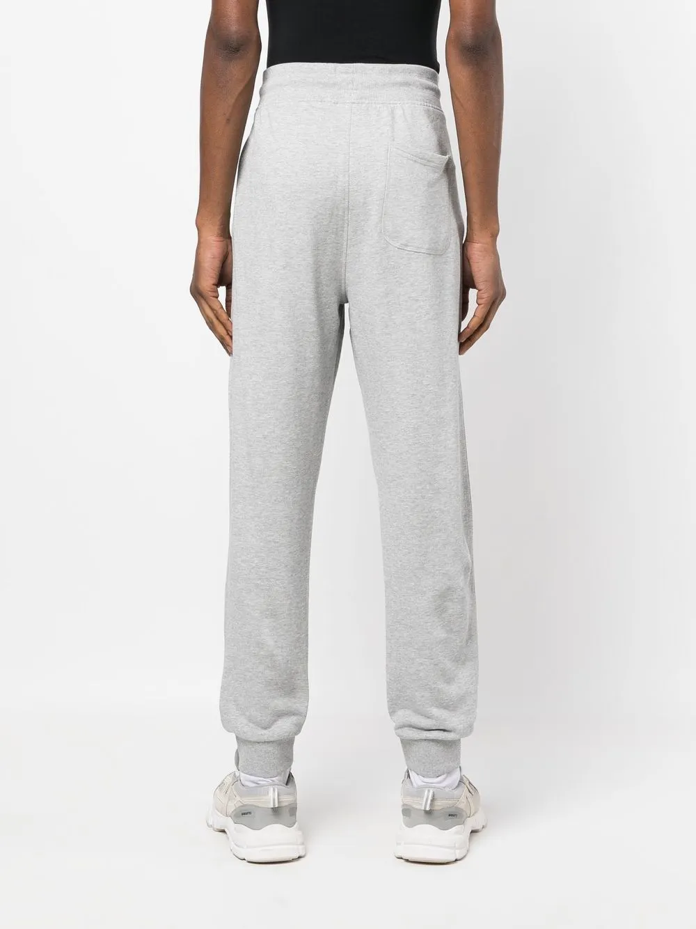 BOSS logo-print Drawstring track-pants | Grey | FARFETCH