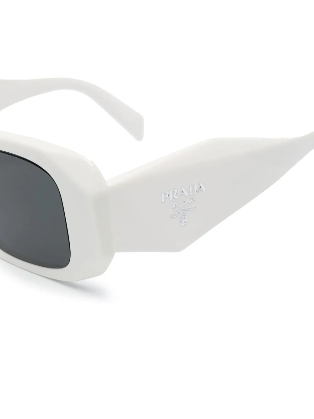 Prada Eyewear square-frame Sunglasses | White | FARFETCH