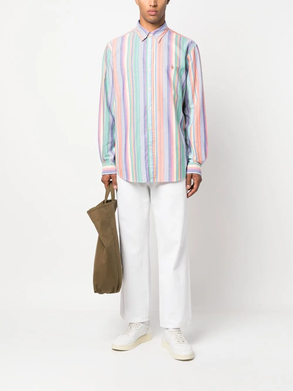 Polo Ralph Lauren Polo Pony Embroidered Shirt - Farfetch