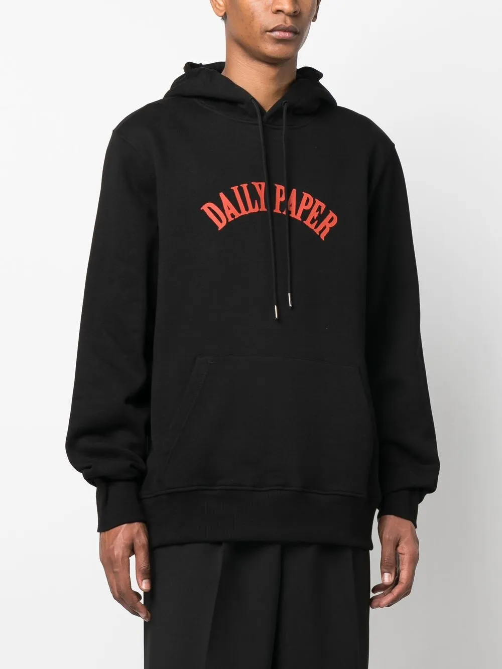 Daily Paper logo-print Detail Hoodie - Farfetch