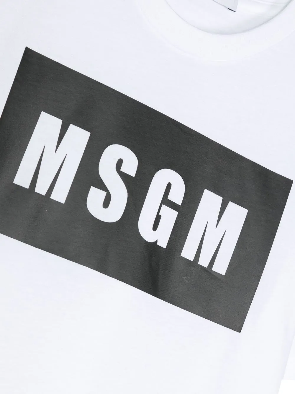 MSGM Kids logo-print Cotton T-shirt - Farfetch