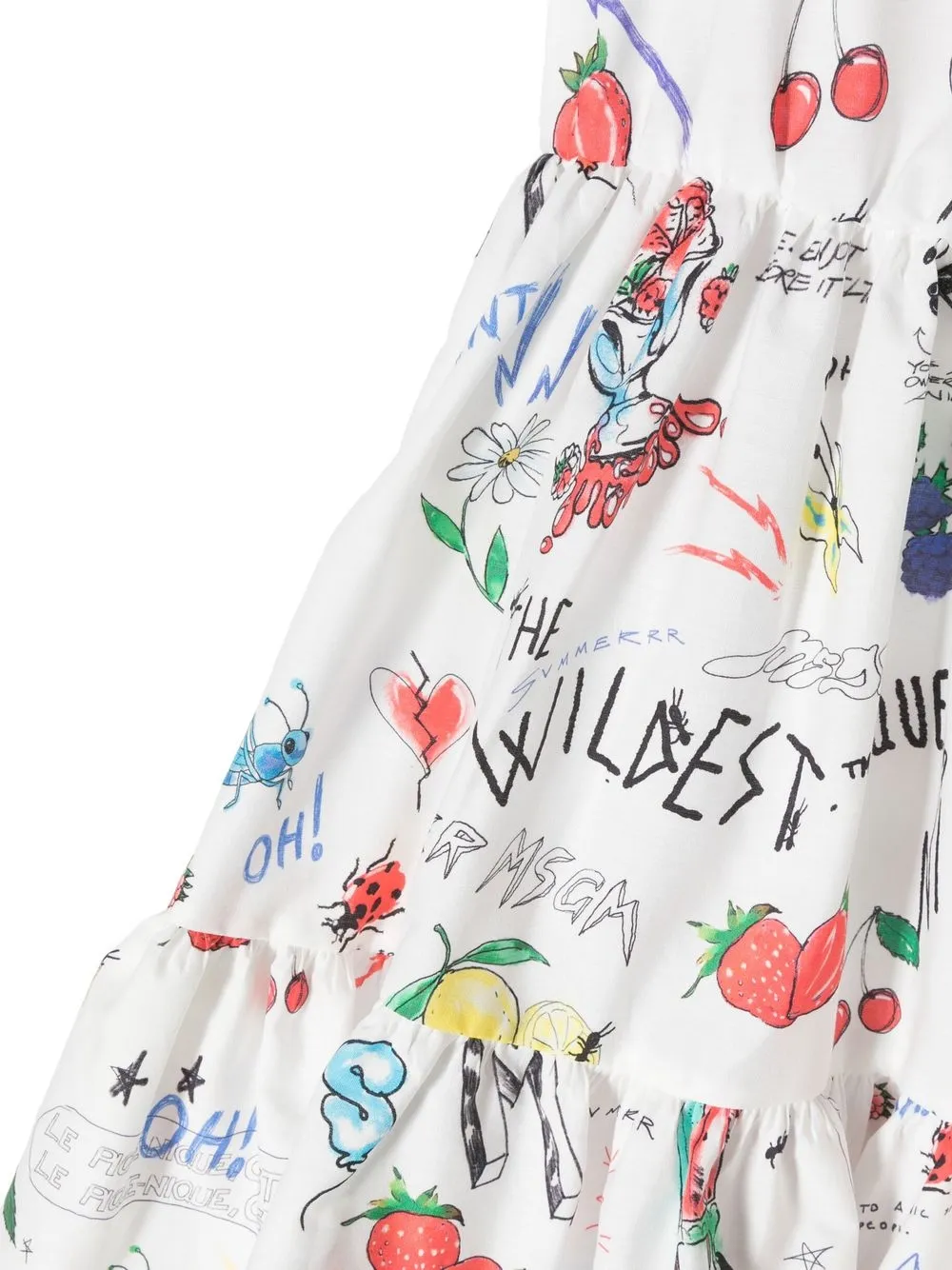 MSGM Kids Kleid Mit Rüschen - Farfetch