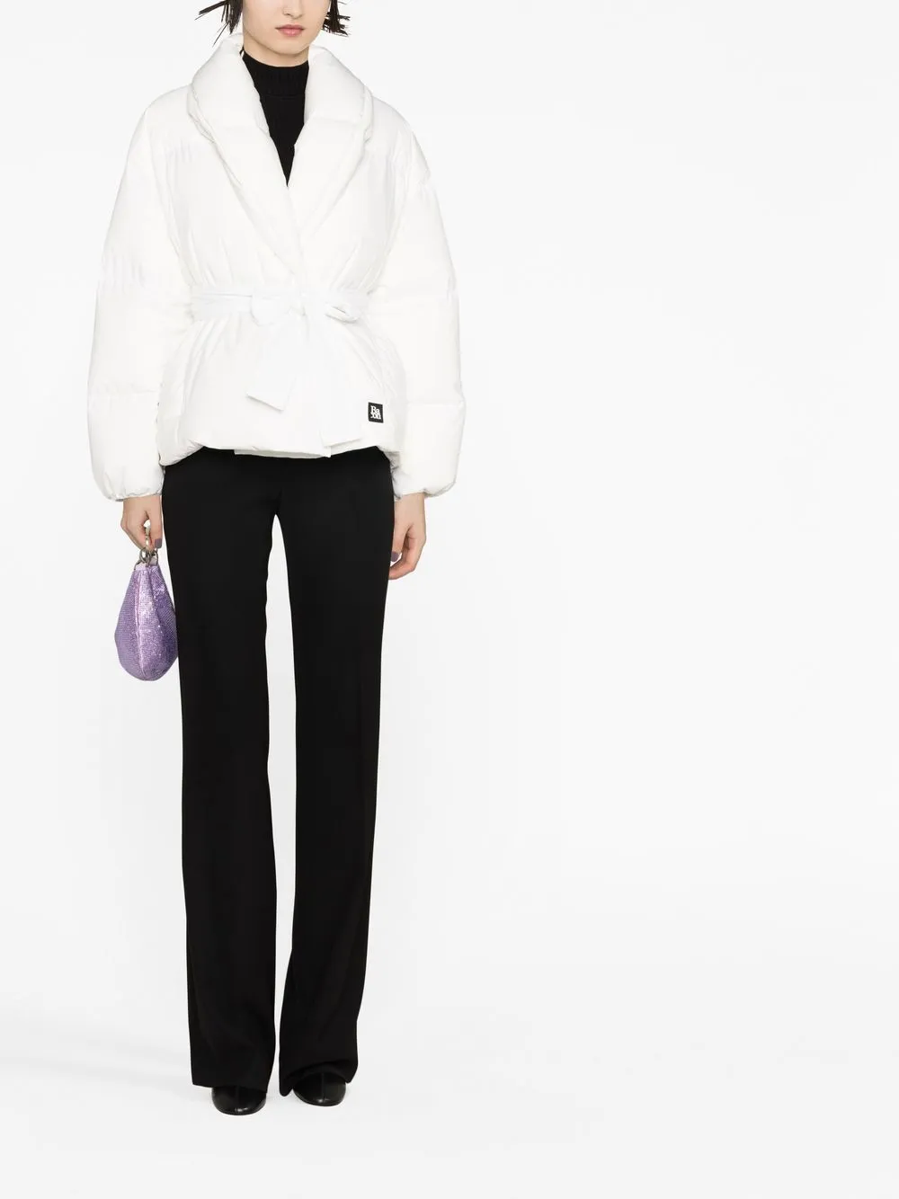 Bacon Dada 78 Puffer Jacket In White | ModeSens