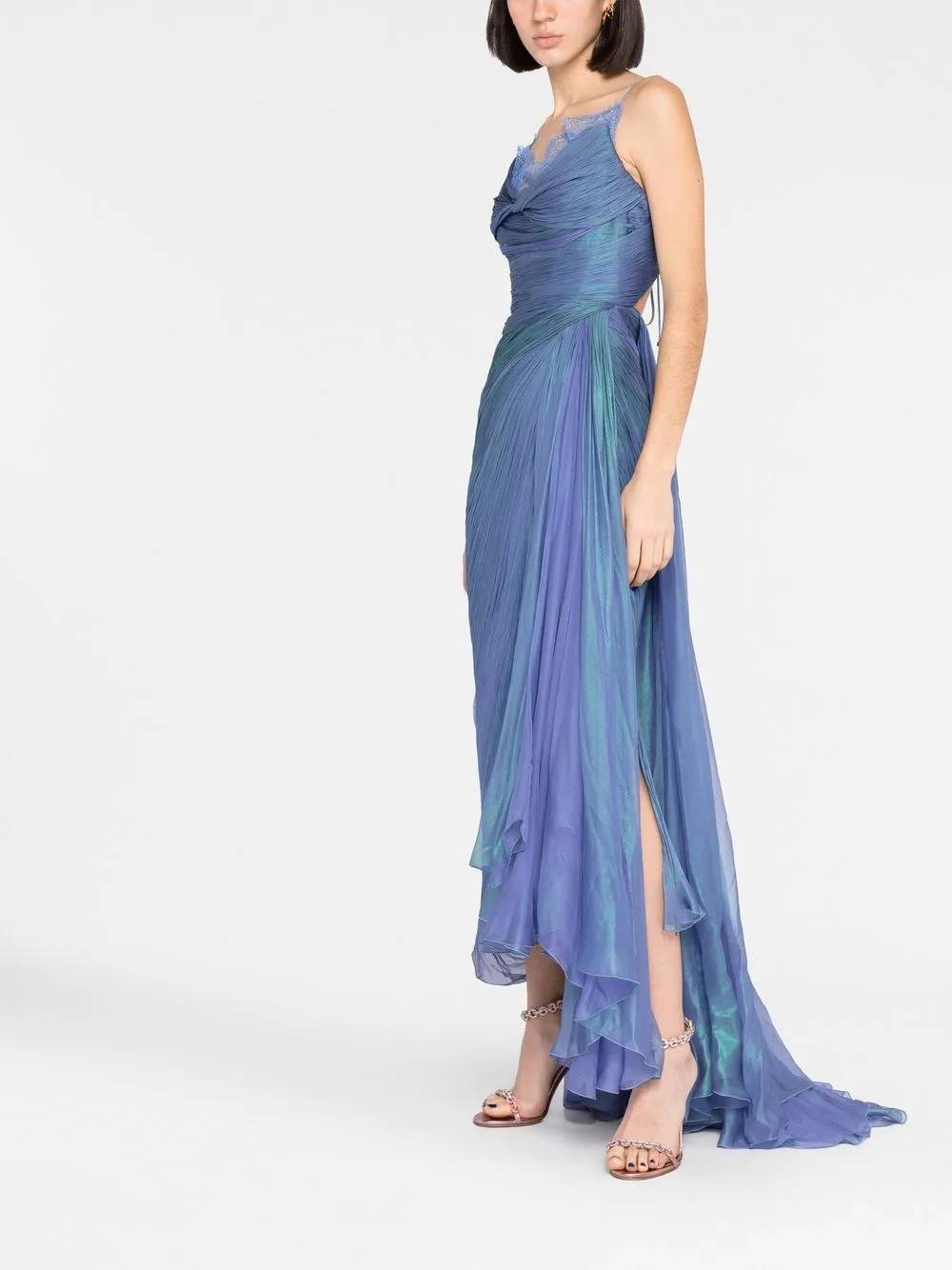 Maria Lucia Hohan Gracie Silk Midi Dress - Farfetch