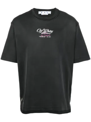 Off-White Wave Off Raw Over Skate T-shirt - Farfetch