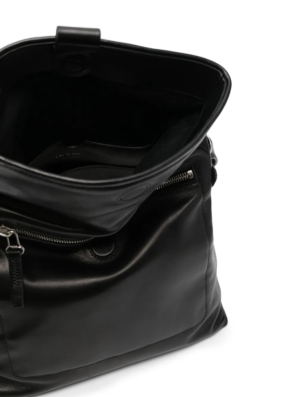 Off-White Ow Booster Leather Shoulder Bag - Farfetch