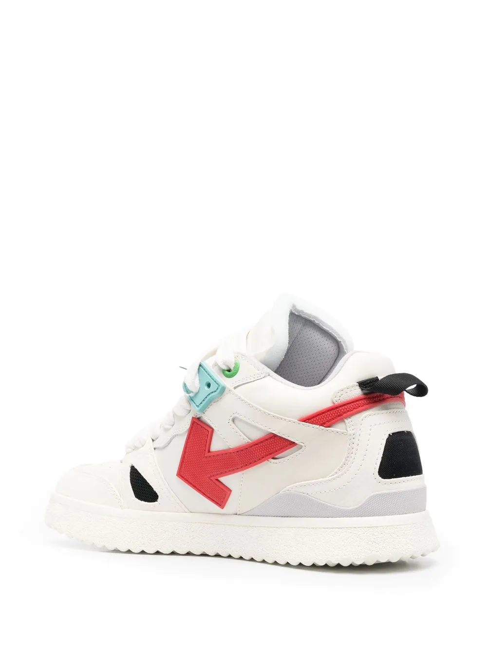Off-White Mid Top Sponge Sneakers - Farfetch