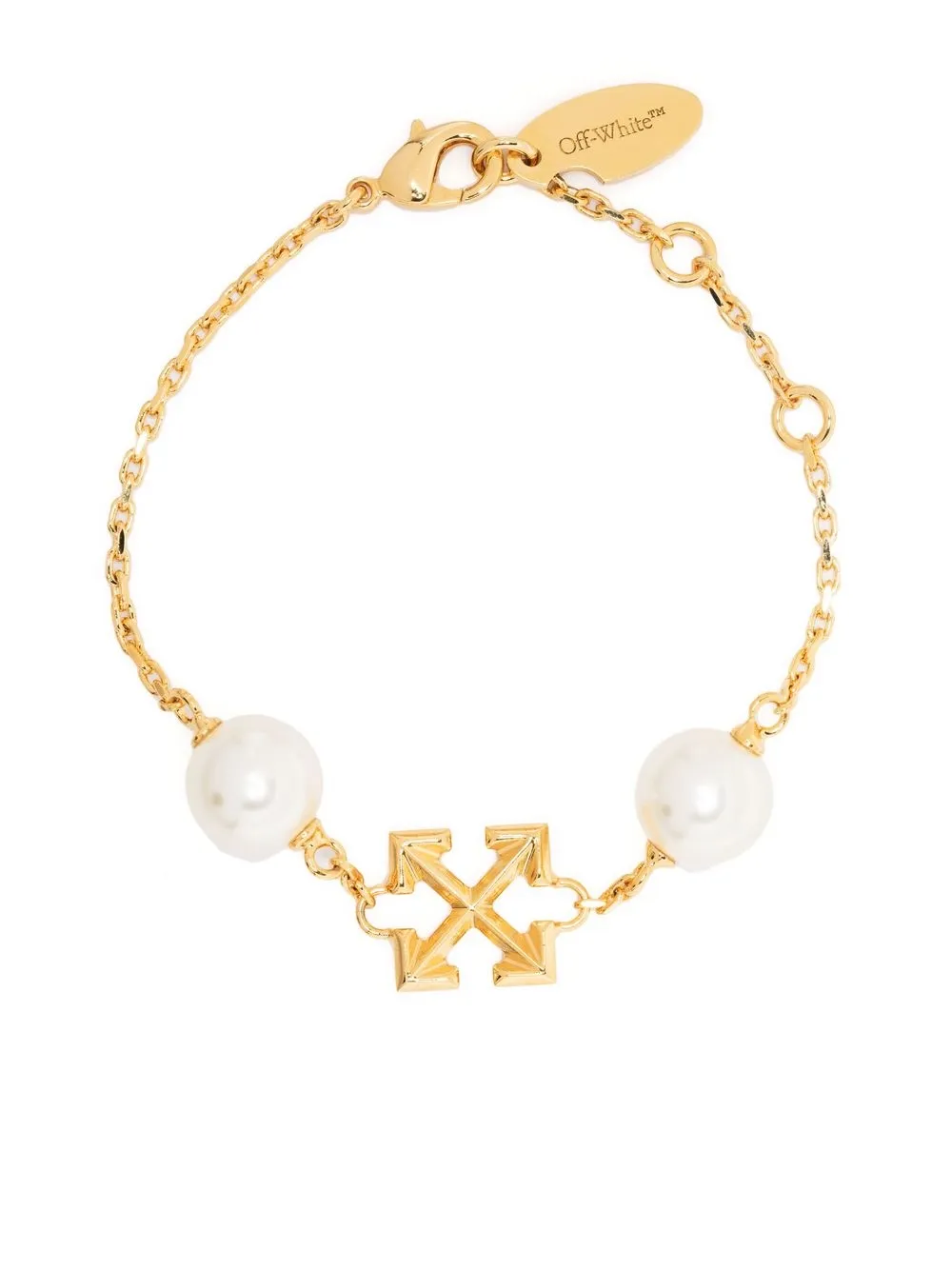 Off-White Arrows-motif chain-link Bracelet - Farfetch