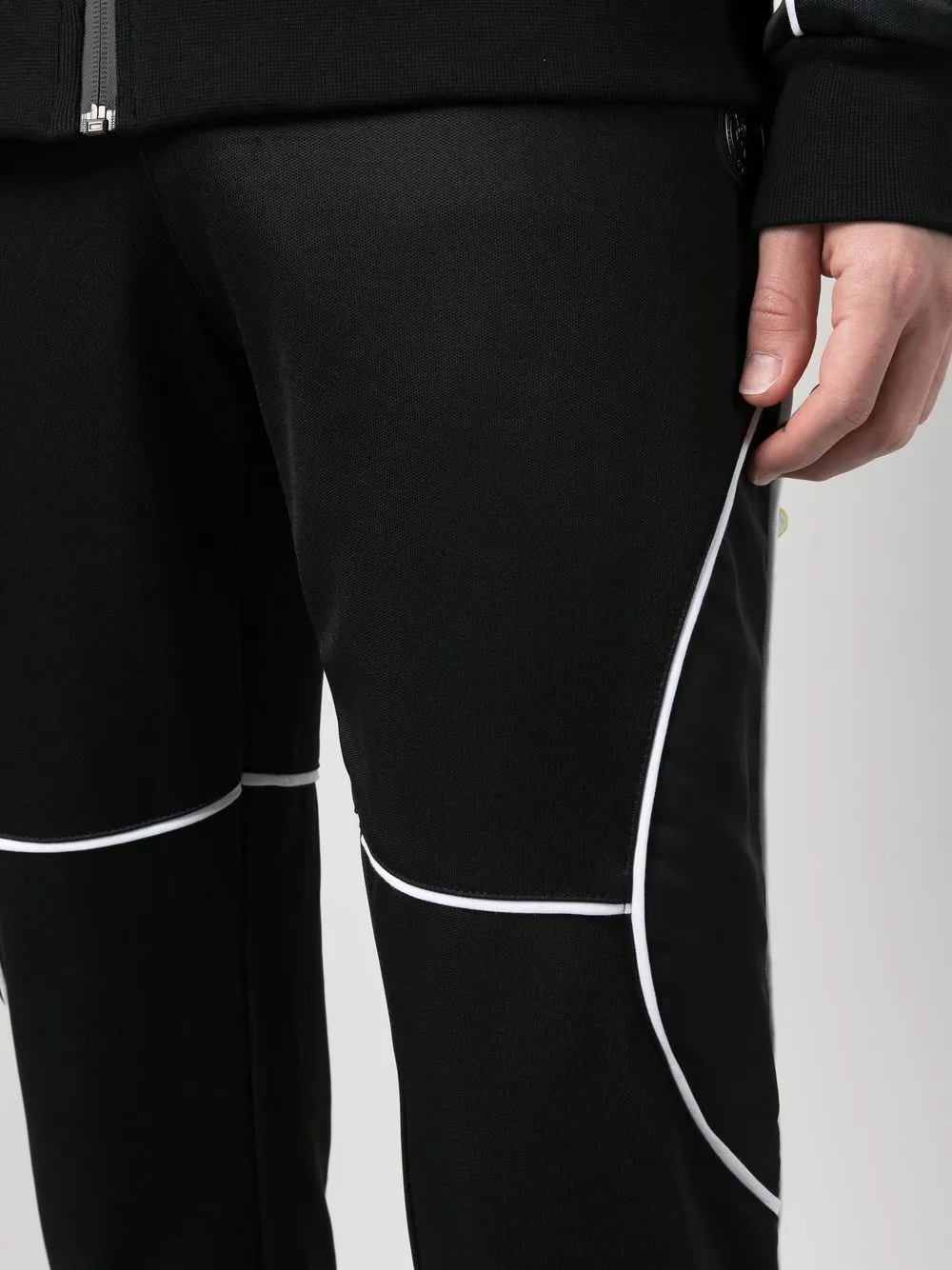 Plein Sport Tuta Sportiva Con Stampa | Nero | FARFETCH IT