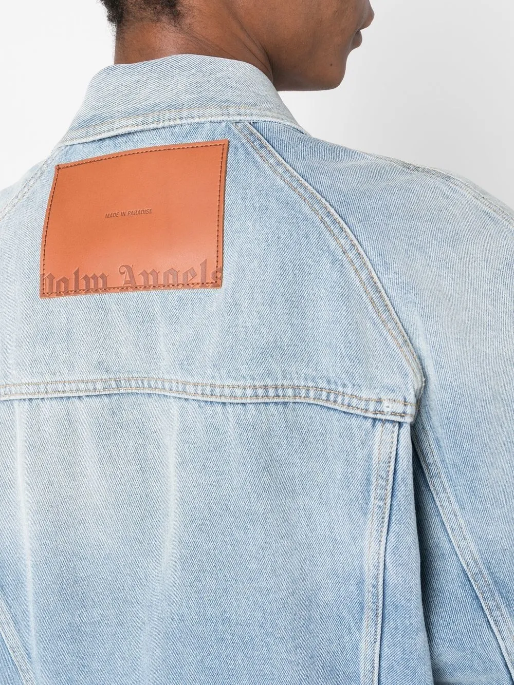 Palm Angels Sunset Denim Jacket - Farfetch