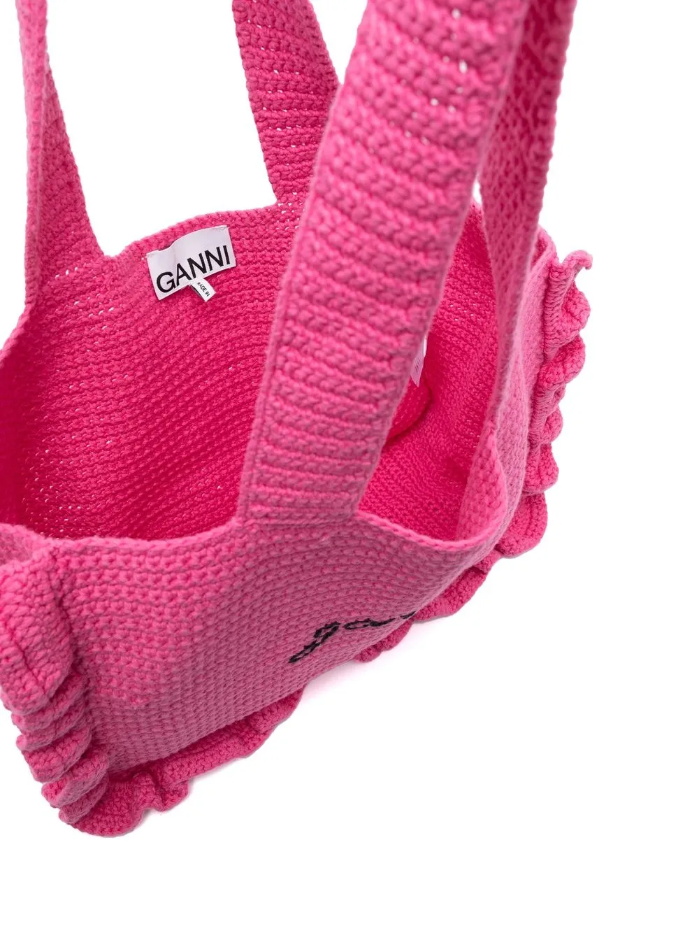 GANNI chunky-knit Tote Bag - Farfetch