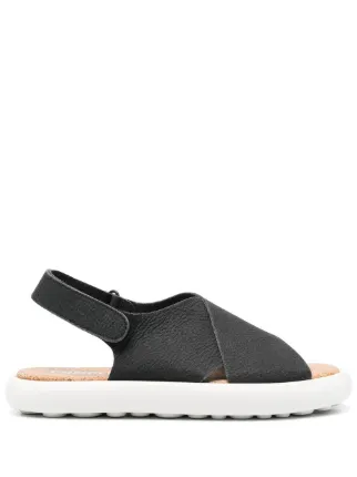 Camper Pelotas Flota Slingback Sandals | Black | FARFETCH