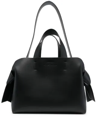 Acne Studios Mini Musubi Tote Bag | Black | FARFETCH TR