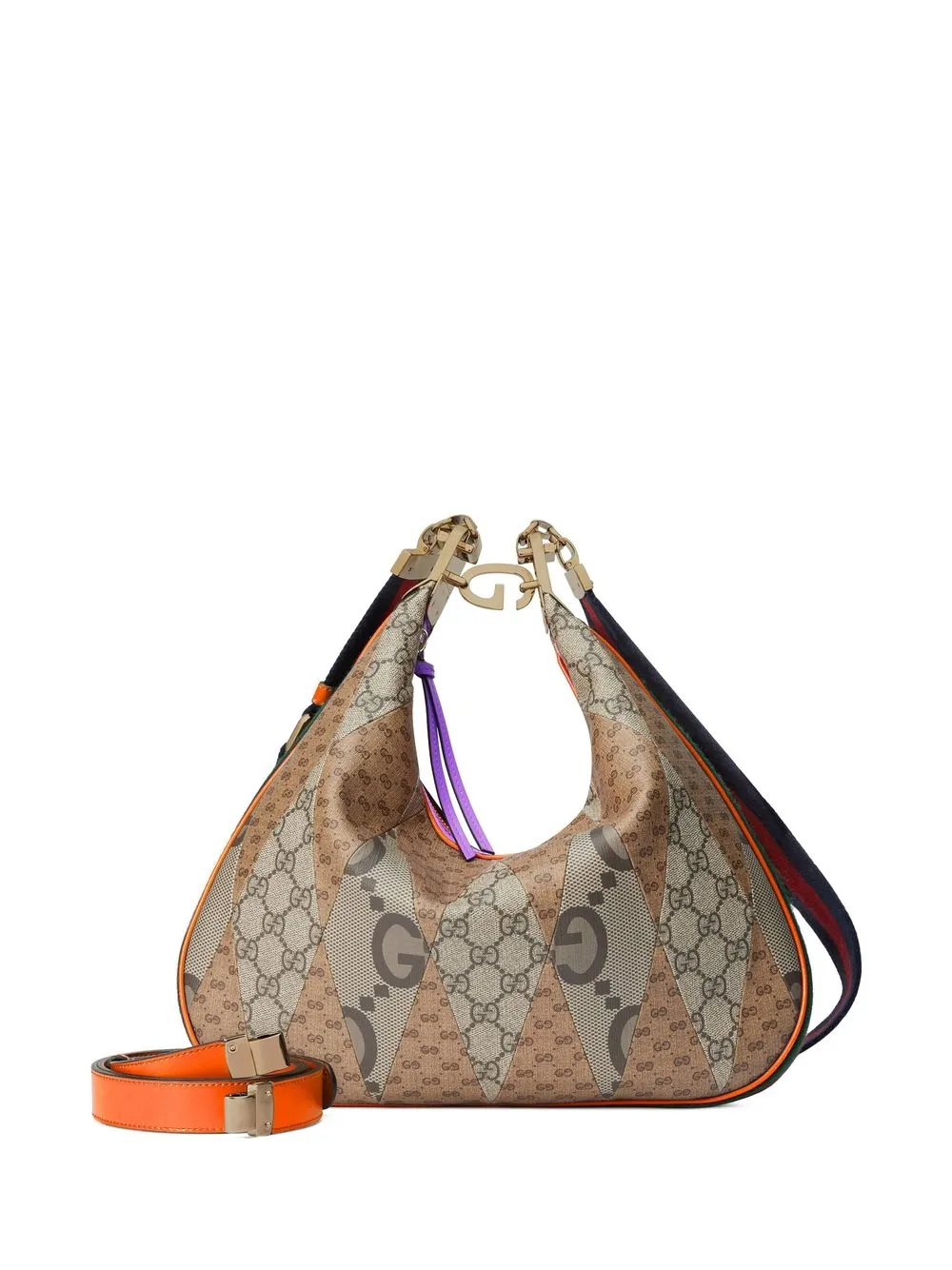 Gucci Large Gucci Attache Shoulder Bag - Farfetch