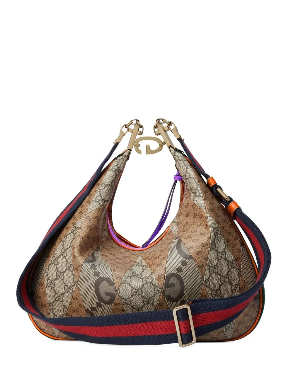 Gucci Large Gucci Attache Shoulder Bag - Farfetch