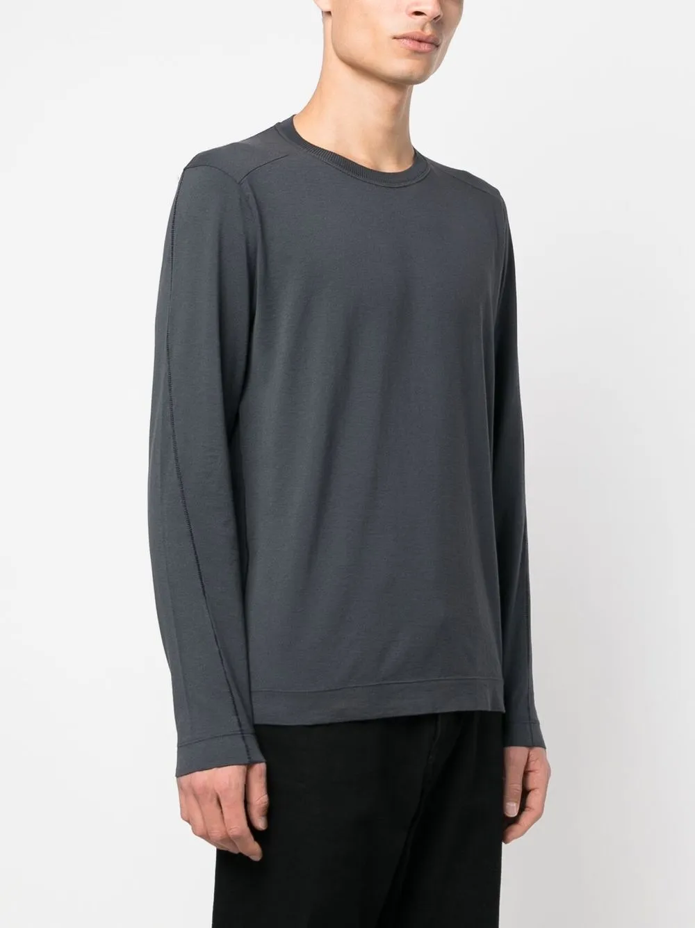 Transit round-neck long-sleeved T-shirt | Smart Closet