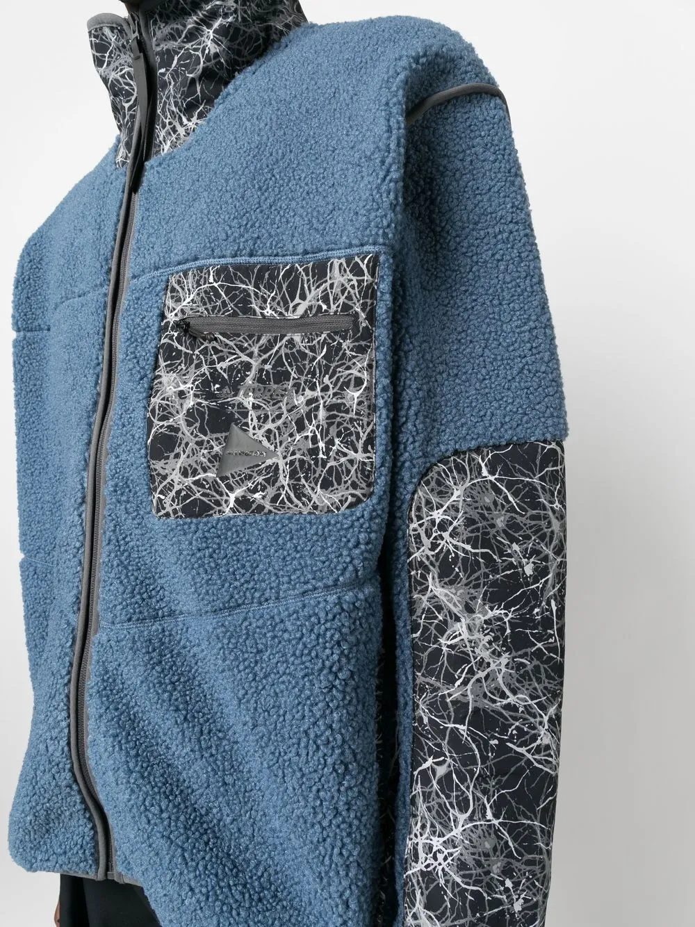 Adidas Originals Adidas Terrex X And Wander Zipped Jacket In Blue ...