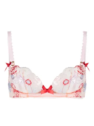 Agent Provocateur 자수 디자인 레이스 패널 브라 - Farfetch