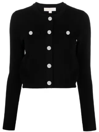 Michael kors black cardigan store