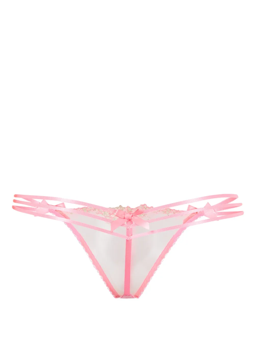 Agent Provocateur Tessy Sheer Thong Farfetch