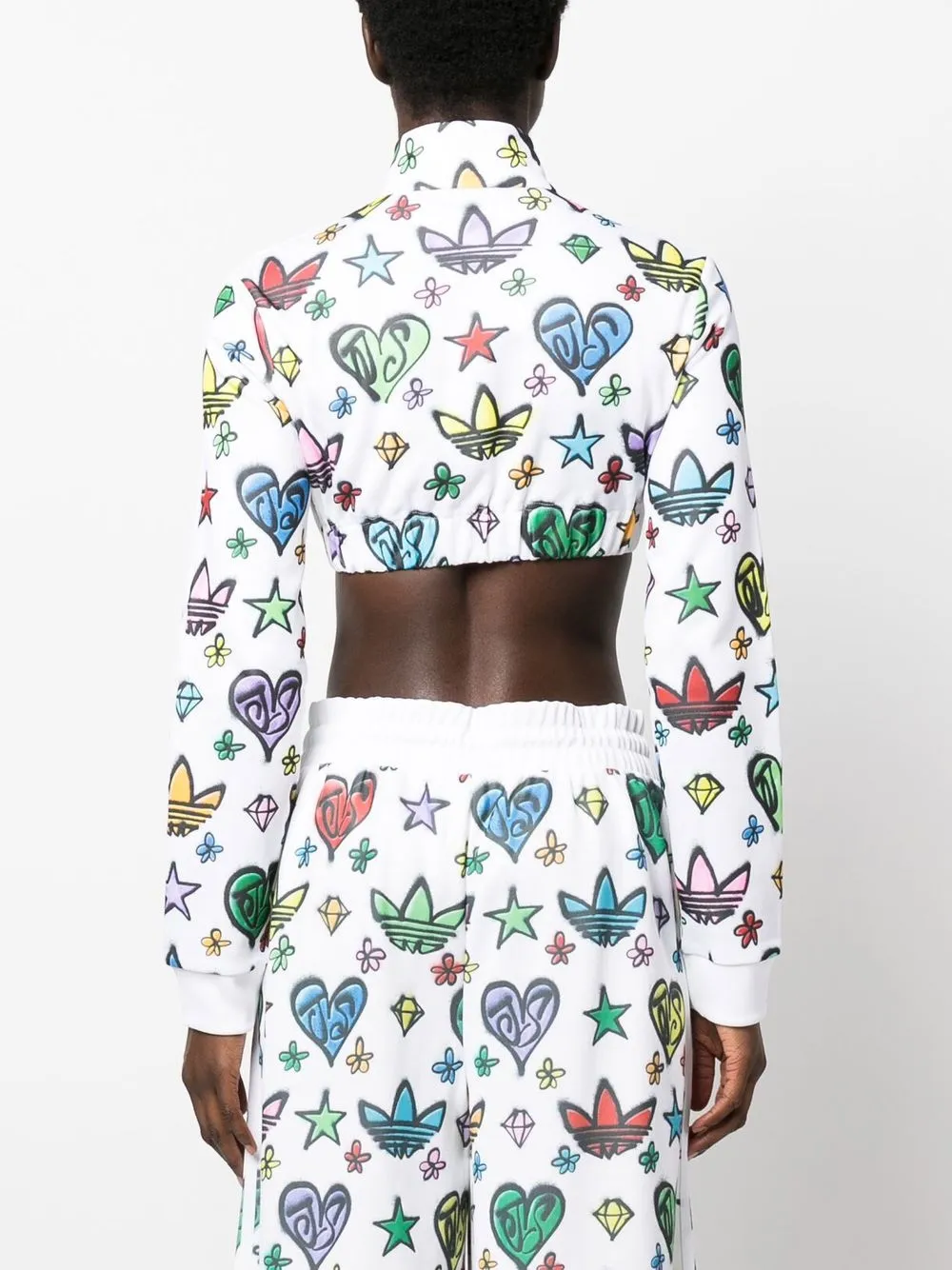 Adidas Jeremy Scott logo-print Top - Farfetch